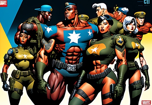 Combat Comic Book series # 135 | OpenArt