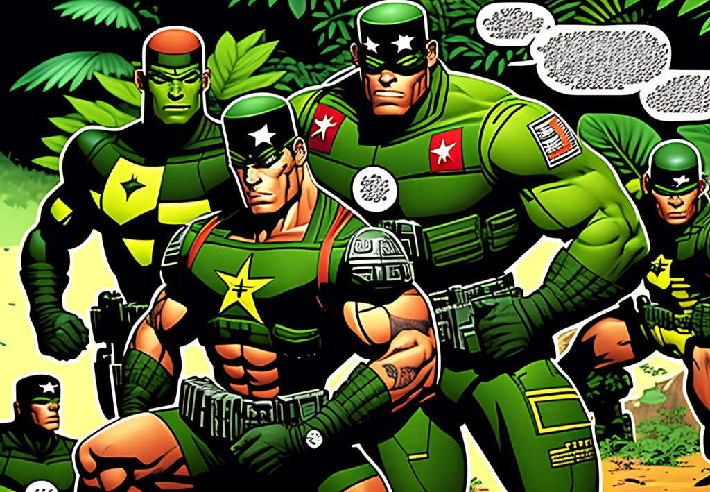 Combat Comic Book series # 137 | OpenArt