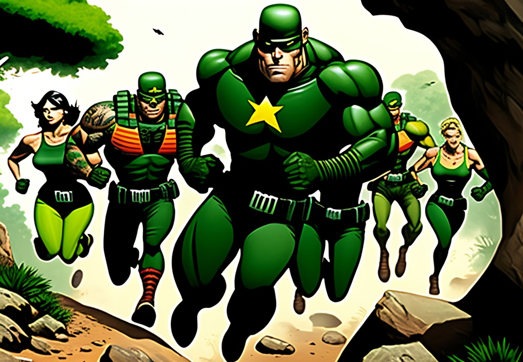 Combat Comic Book series # 146 | OpenArt