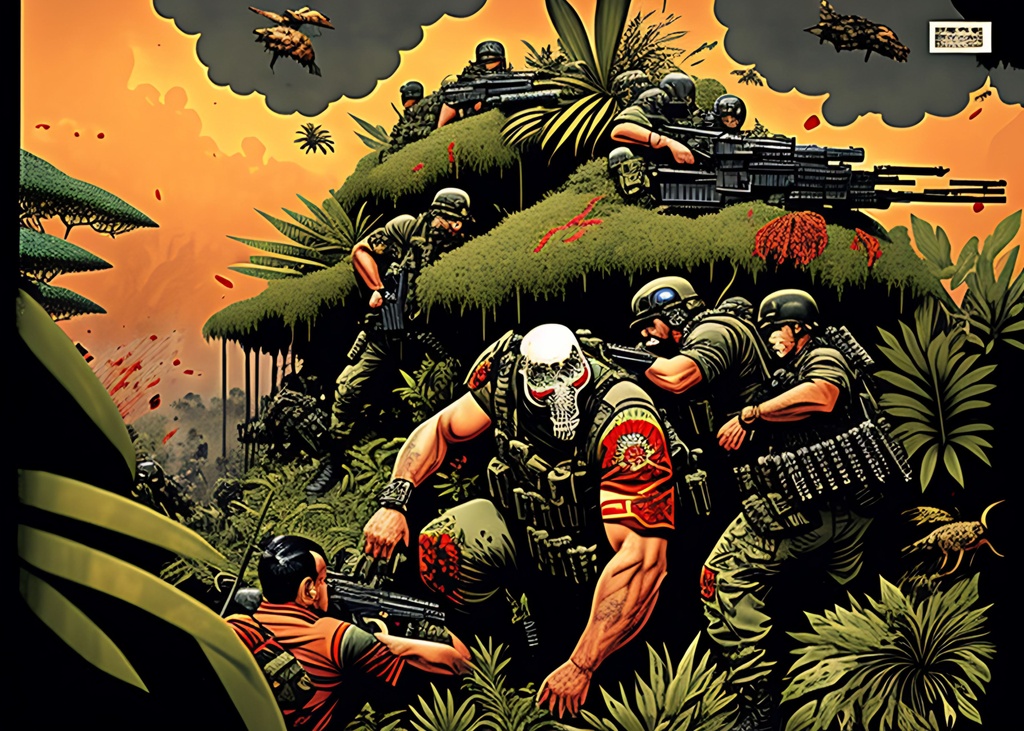 Combat Comic Book series # 197 | OpenArt