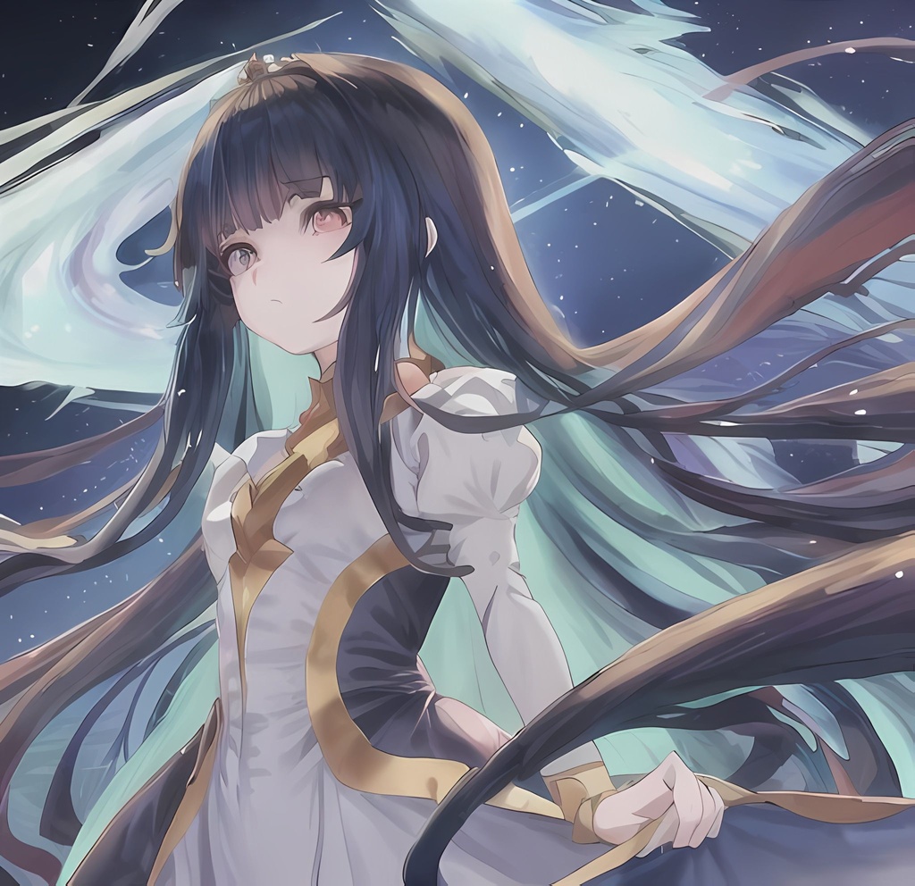 Anime, Average Girl, high quality. Full Body. Long H...