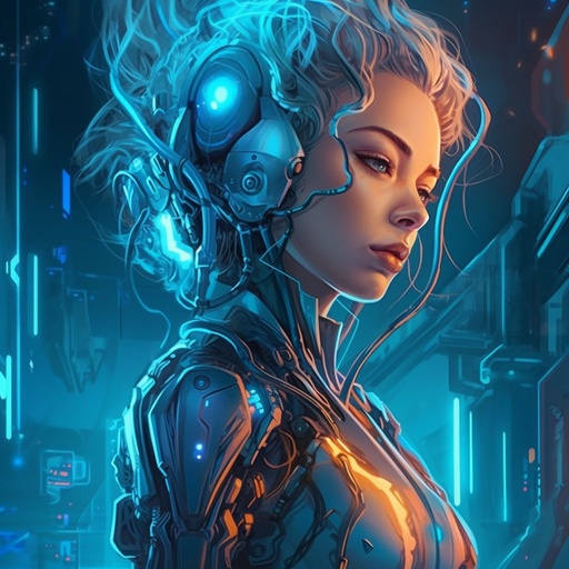 a woman's body with colorful neon paint around it, i...