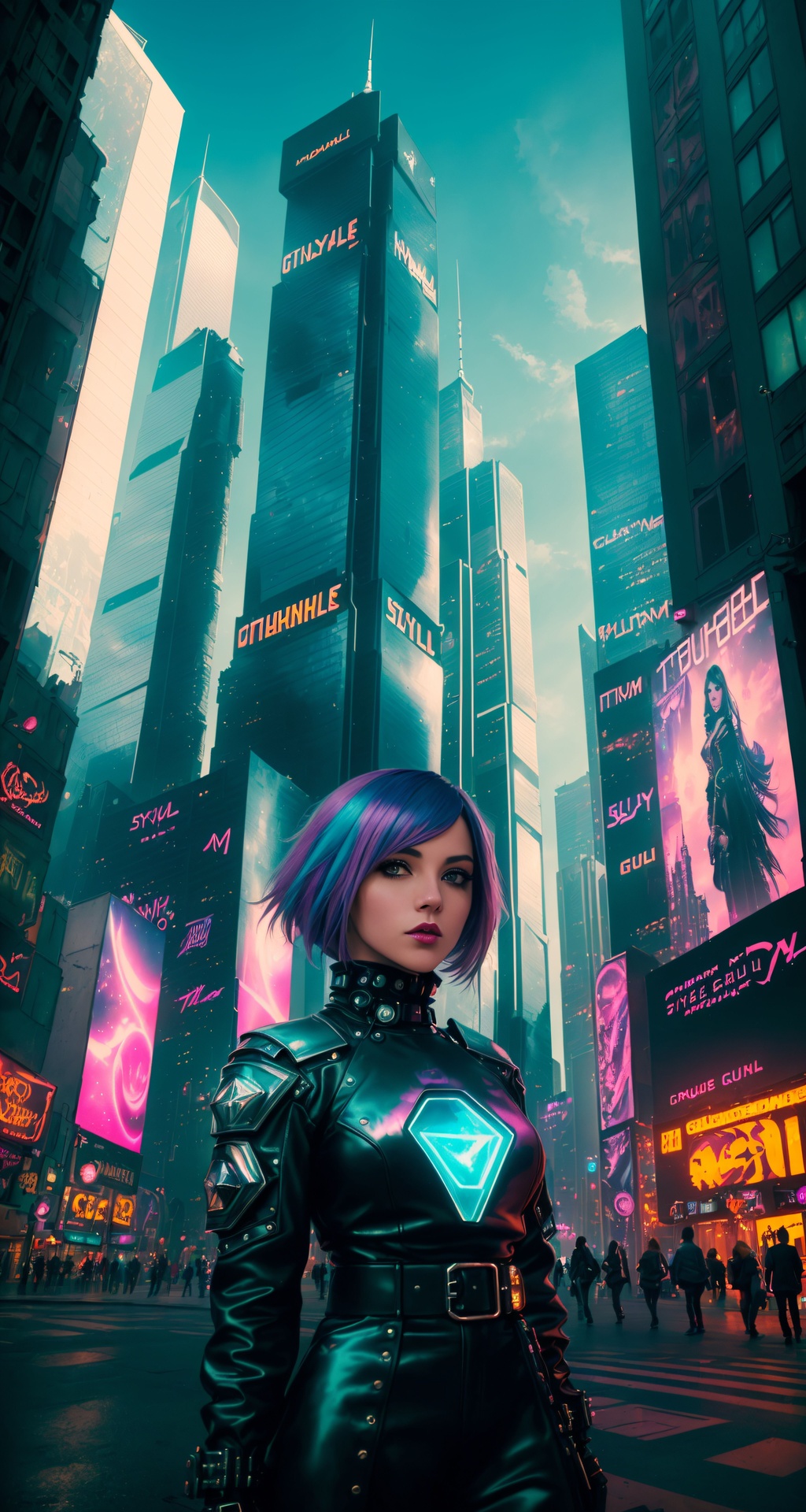 Bubblegum Cyberpunk | OpenArt
