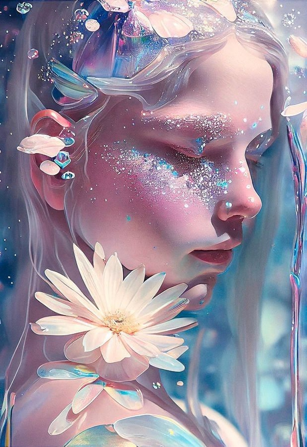Delicate Beauty. style art by Benjamin delacour, K... | OpenArt