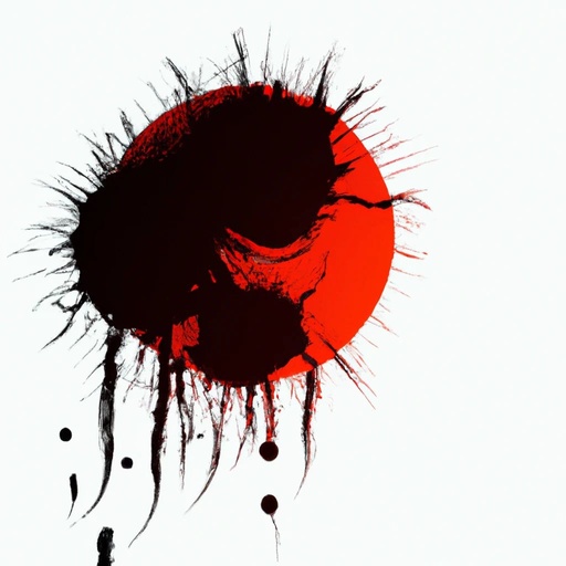 Black Sludge Monster, Red Eyes of Anxiety, Leaking D... | OpenArt