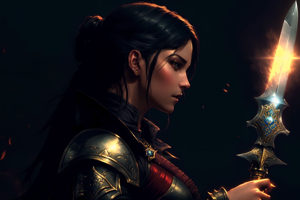 A gorgeous female Shephard | OpenArt