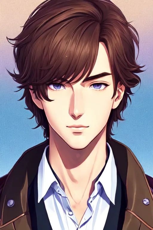 Visual Novel Male Character