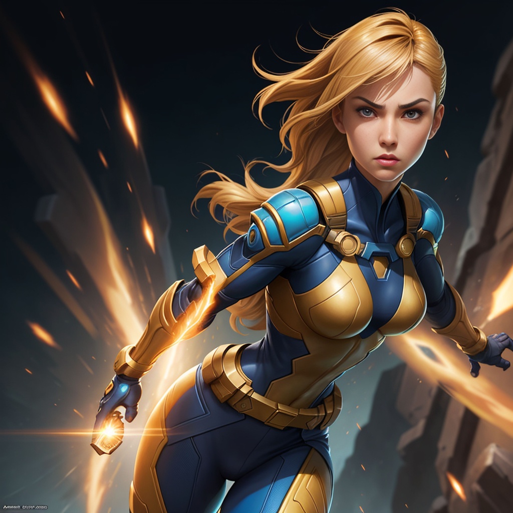 Woman Super Hero Character Concept