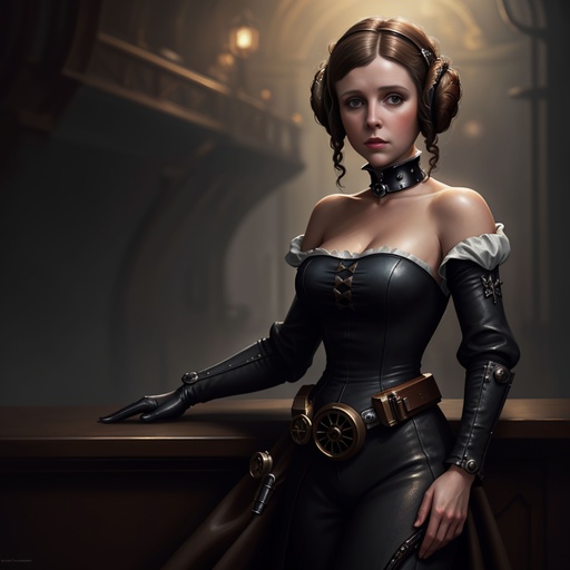 Steampunk Princess Leia