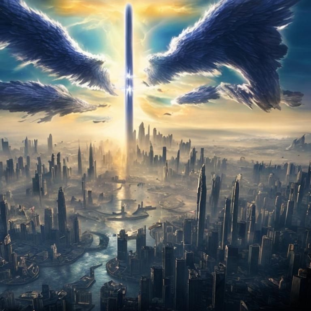 CITY IN HEAVEN ANGEL BUILDING