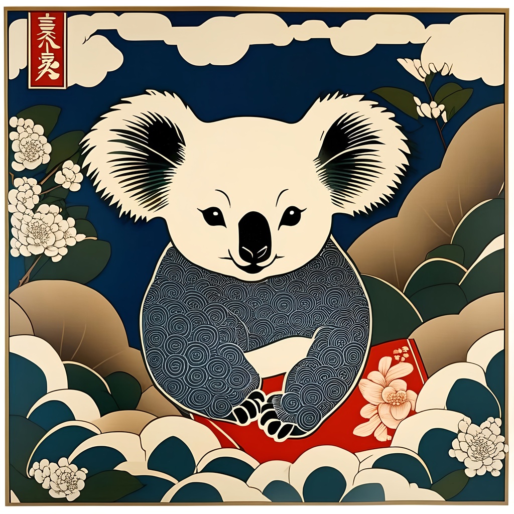 ancient Koala, highly detailed, intricate motifs, o... | OpenArt