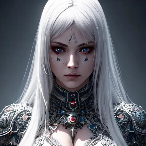 A crisp, clear, photorealistic image of a sadistic w... | OpenArt