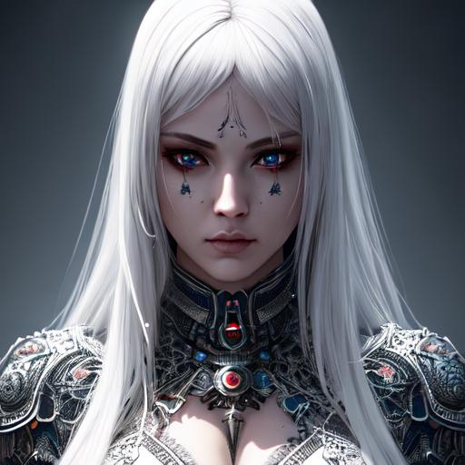 A crisp, clear, photorealistic image of a sadistic w... | OpenArt