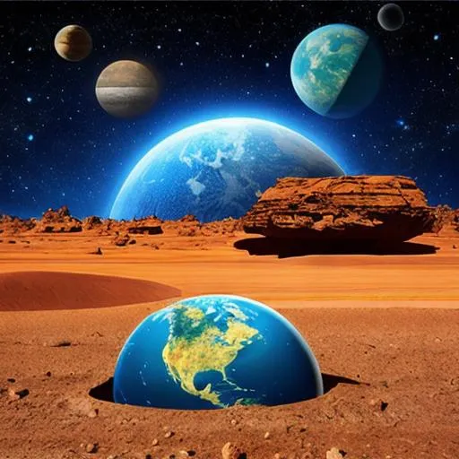 Alien planet | OpenArt