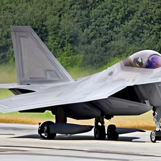 Photo of the world’s strongest f22 fighter jet. | OpenArt