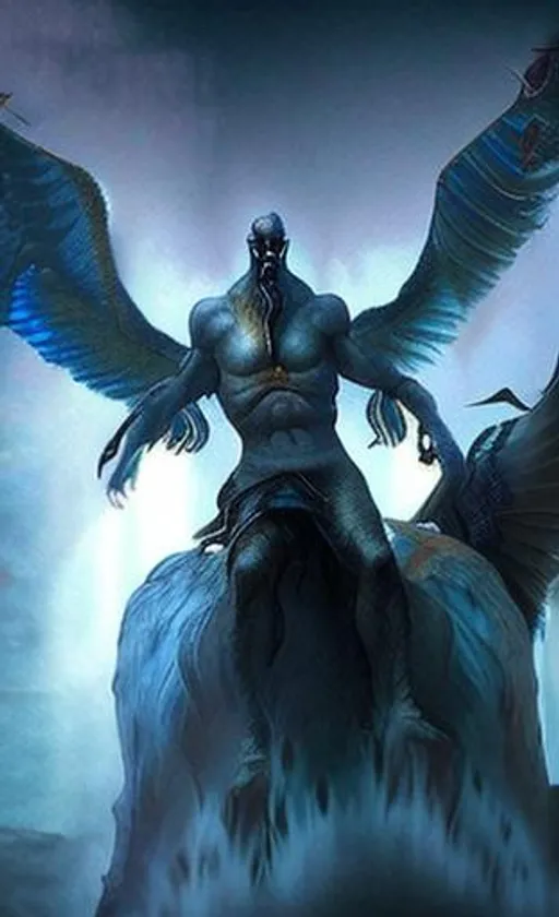 Nephilim angles demons entity's gods human mankind i... | OpenArt