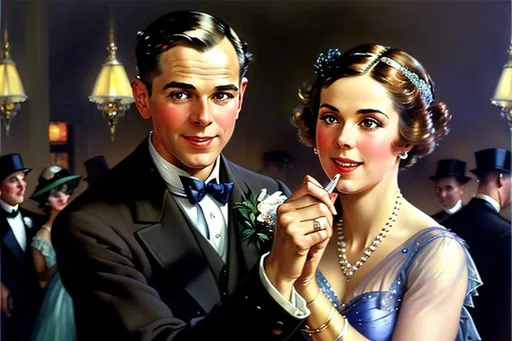 Warren wick dances the foxtrot with his sweetheart,... | OpenArt