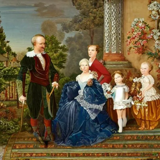 Noble family modern days | OpenArt