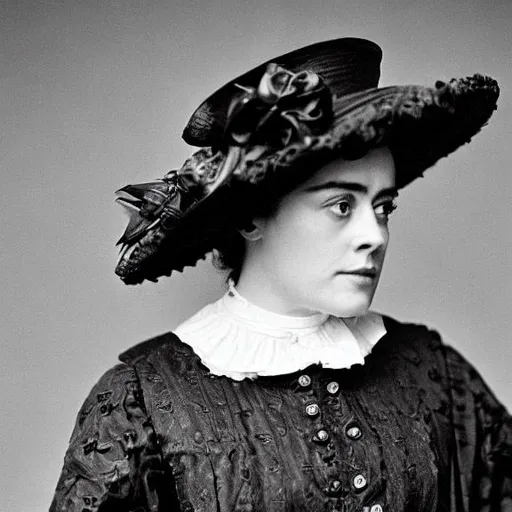 Photo realistic portrait of Jennie Jacques as Annie... | OpenArt