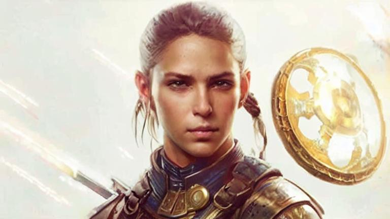 2 shields , a rectangular mirroir, who appears a sma... | OpenArt