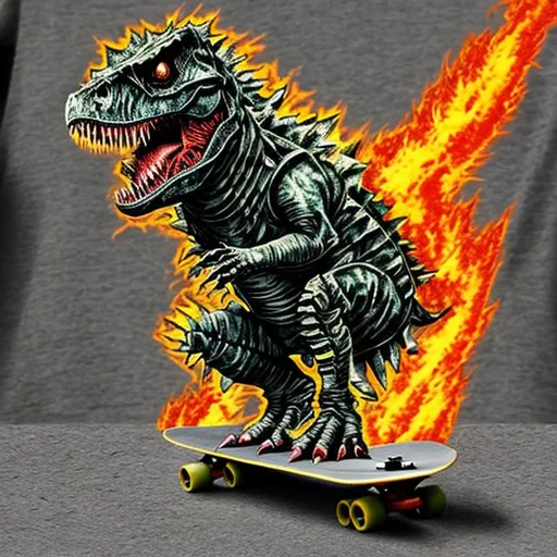 bright yellow symbiote with purple, horns and a tail...