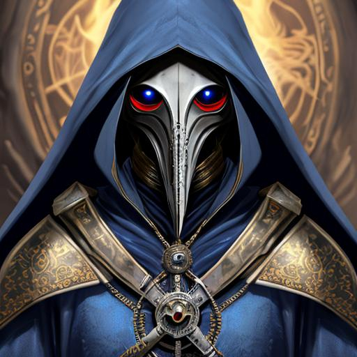 Hyper detailed half body The plague doctor in battle... | OpenArt