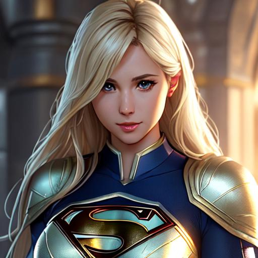 "gorgeous, aged 23, female Kryptonian, Kara zor-el c... | OpenArt