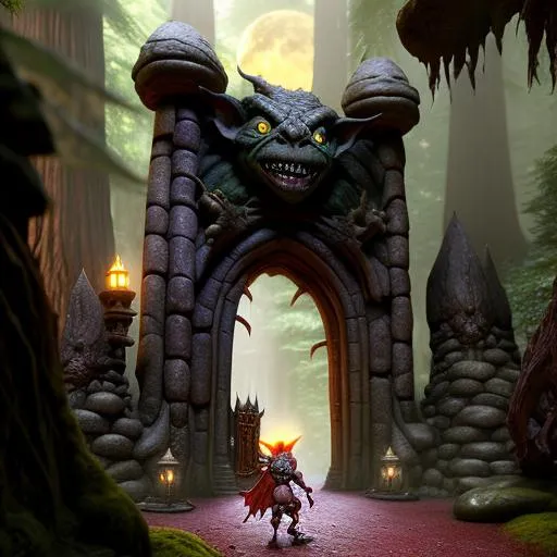 goblins and gremlins were entering our world through... | OpenArt