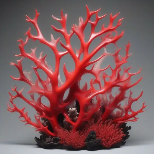 Antler Coral, Stout Crimson, Albacore, best quality,... | OpenArt