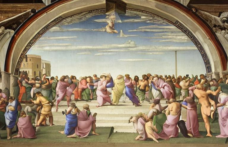 Raphael Sanzio da Urbino painting | OpenArt