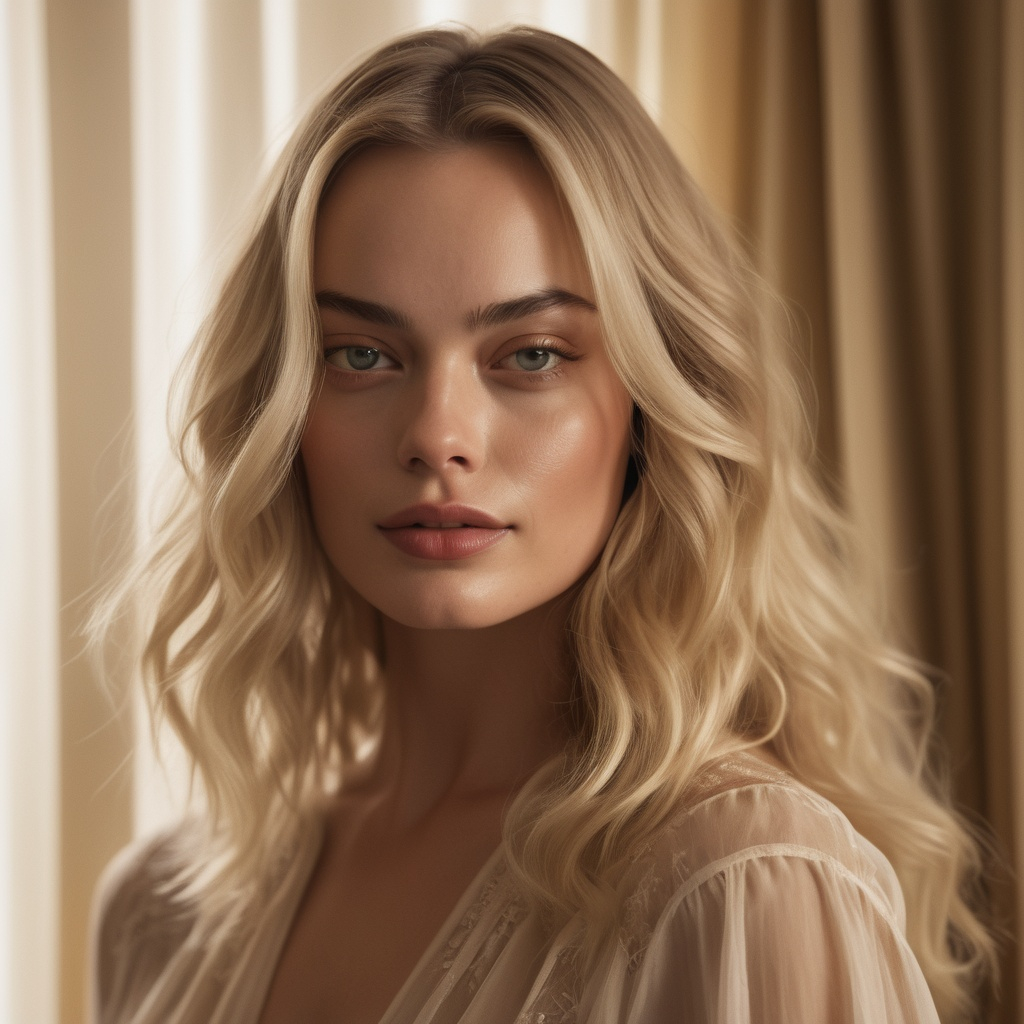 Margot Robbie hair