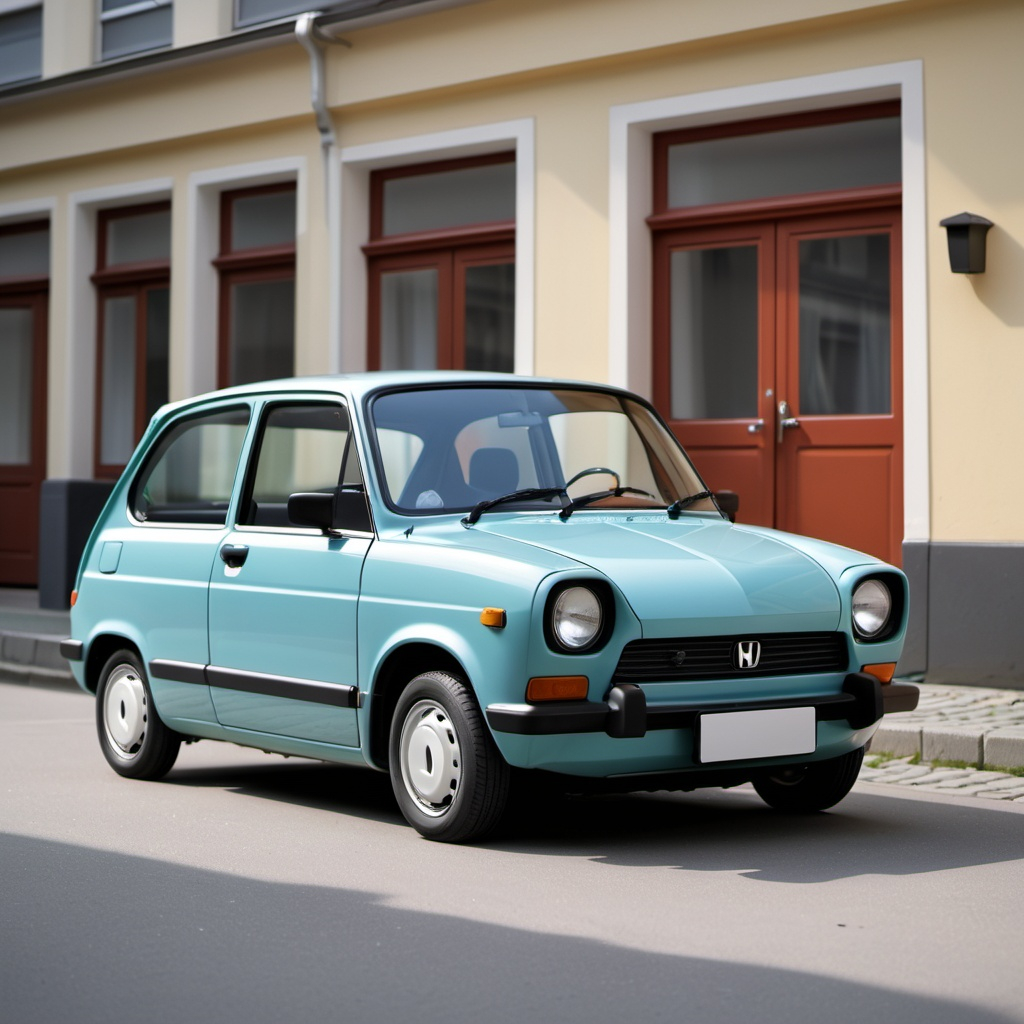 First Generation two door Honda Fit styled by Trabant