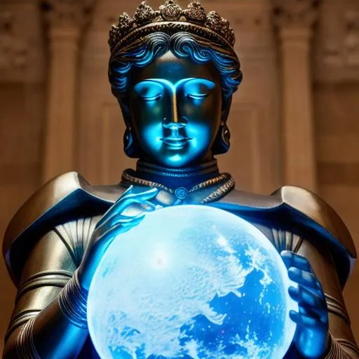 8k, realistic,ultra hd, ai mythology, beautiful stat...