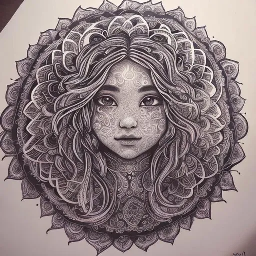 pencil art in stlye Kerby Rosanes, Alyse Dietel, det... | OpenArt