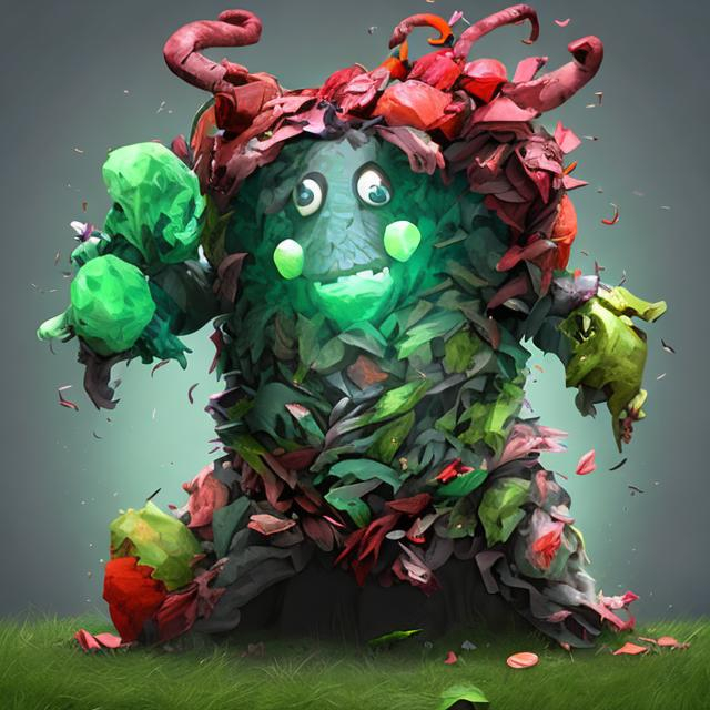 garbage elemental | OpenArt