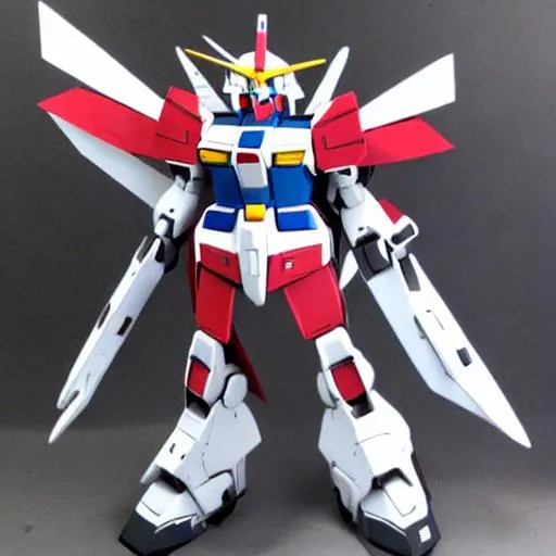 epic 3d Full body potrait Gundam with mecha Dimensio... | OpenArt