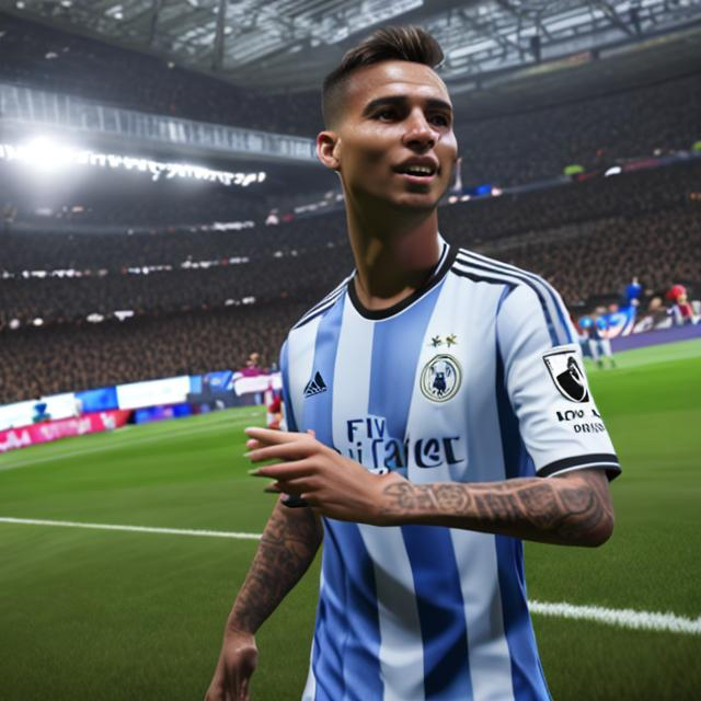 a wibu guy play fifa | OpenArt