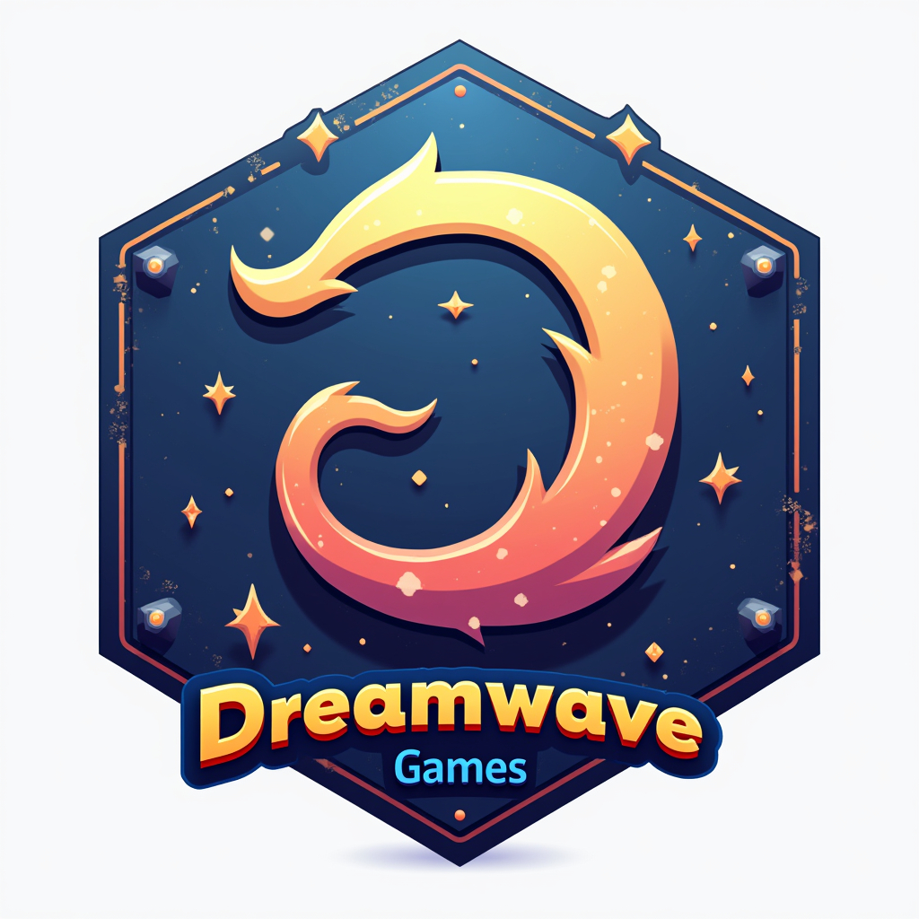 an icon of a game studio called "Dreamwave Games"