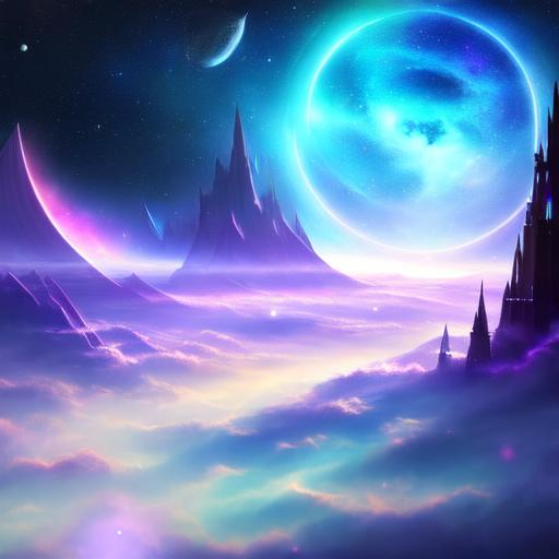 space, vampire, mysterious, celestial, fantasy, rpg,... | OpenArt