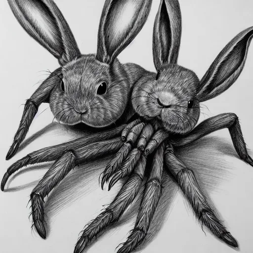 An eldritch horror combining the legs of a spider wi... | OpenArt