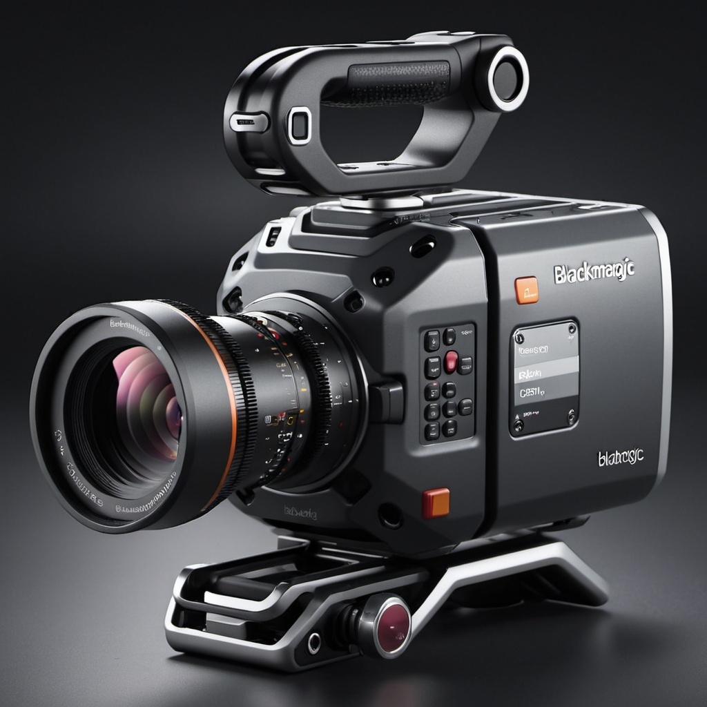 New blackmagic design camera