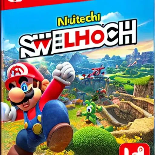 Photorealistic Picture of a new Nintendo Switch Game...