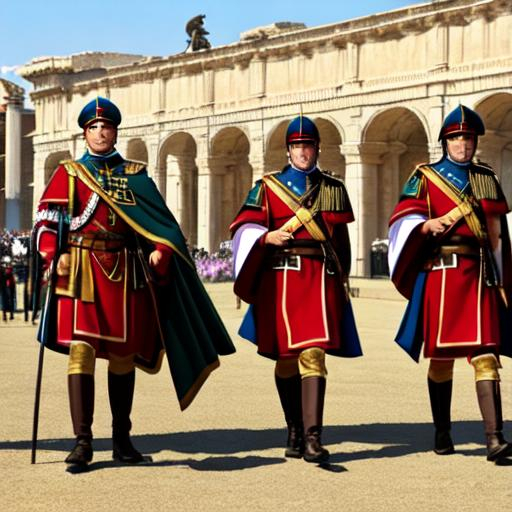 roman military uniform modern alternative history | OpenArt