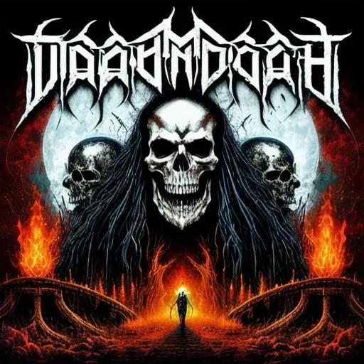 death metal album art | OpenArt