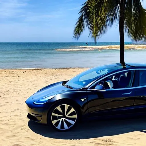 Toy Tesla Model 3 | OpenArt