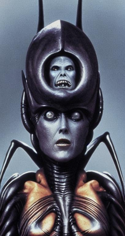 sigourney weaver like giger alien queen | OpenArt