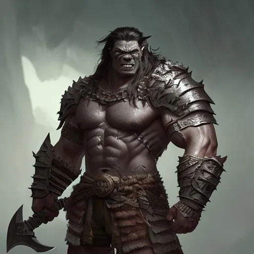 a African tribal lightning god, body art, armor, co... | OpenArt