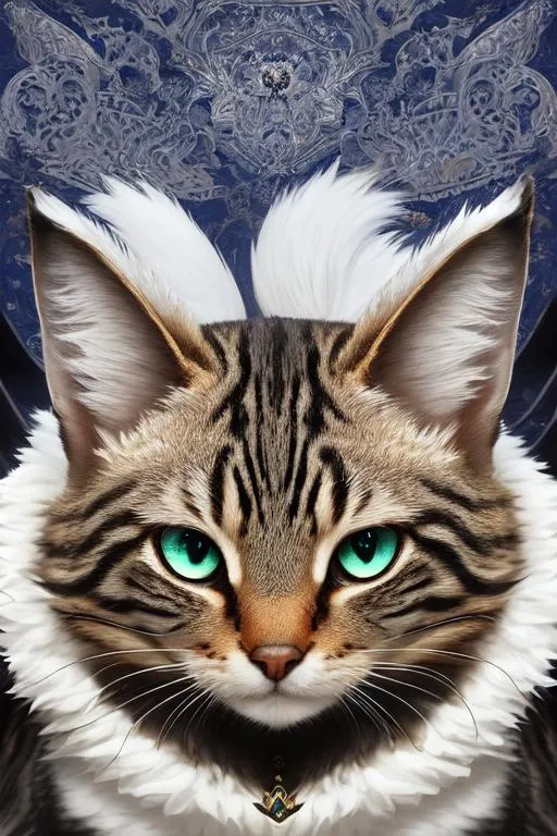 4 winged cat, 4 eyes, (masterpiece), (best quality:1... | OpenArt