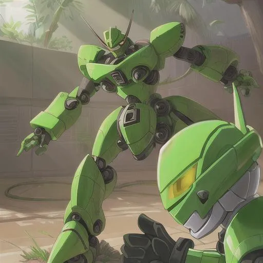 Plant Robot fighting