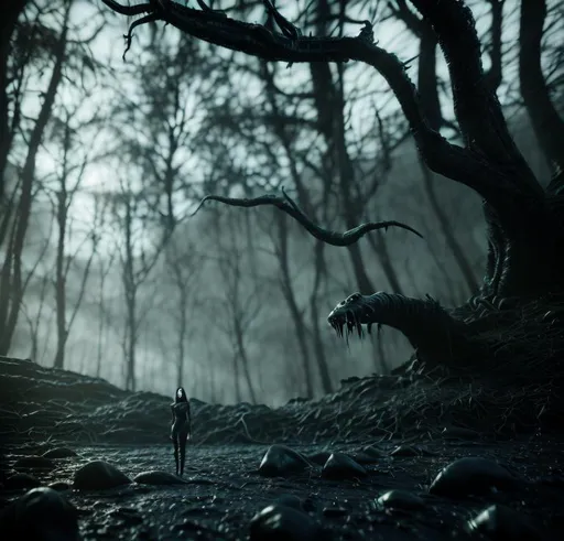 goth,deep,dark,creature,lurking,ultra realistic,lost... | OpenArt